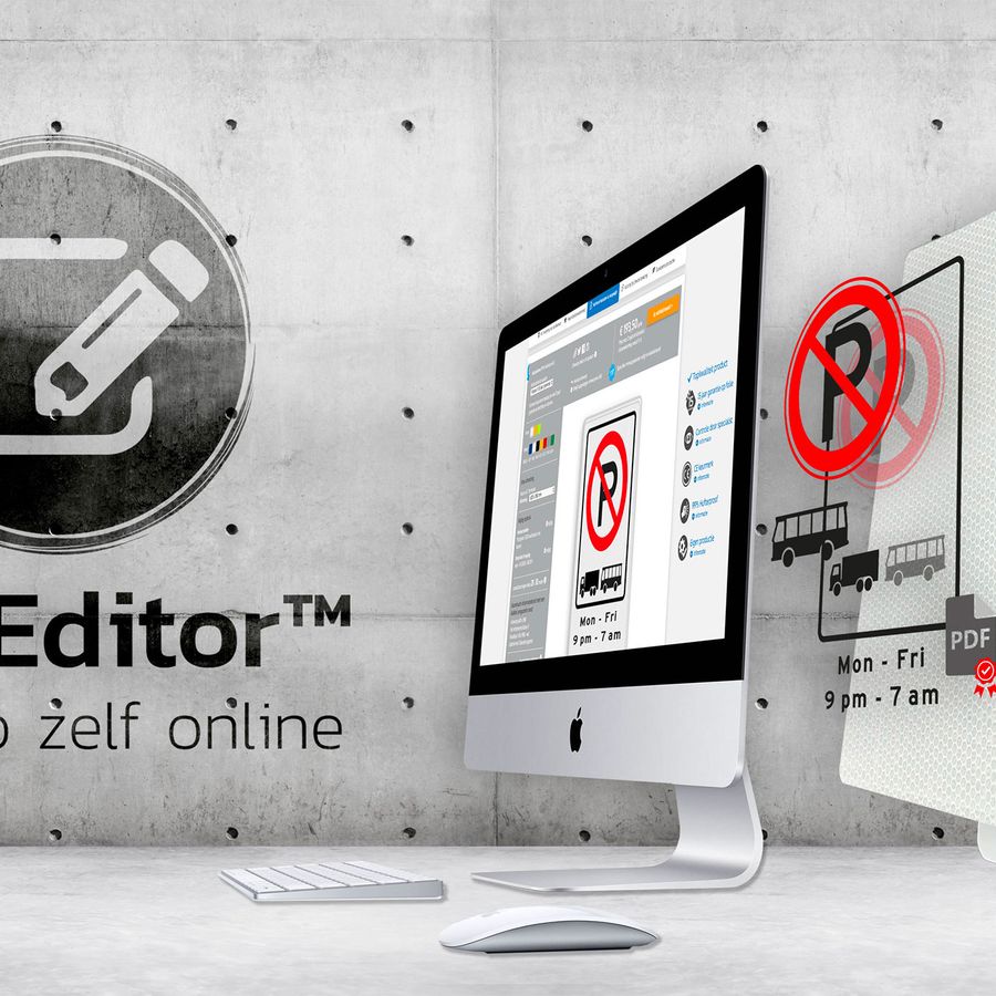 SignEditor™ PRO geoptimaliseerde workflow | TrafficSupply.nl
