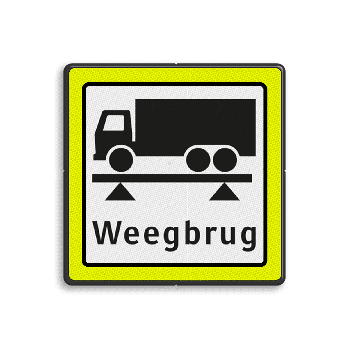 Verkeersbord gelegenheid voor weegbrug kopen? Bestel hier!
