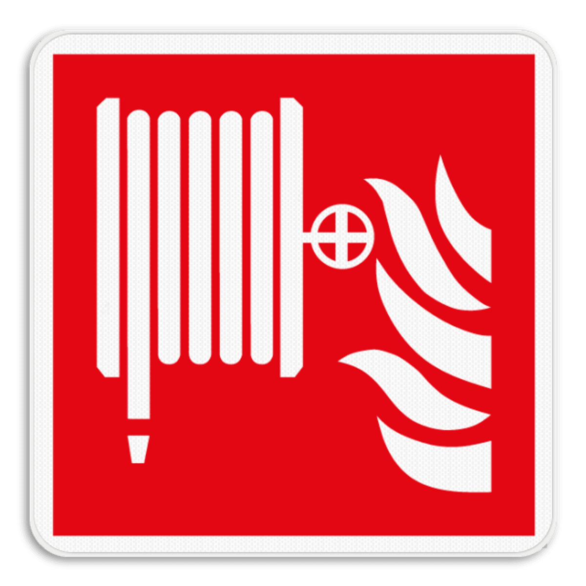 Brand bord - Blusslang - Brandhaspel | BHV Pictogram