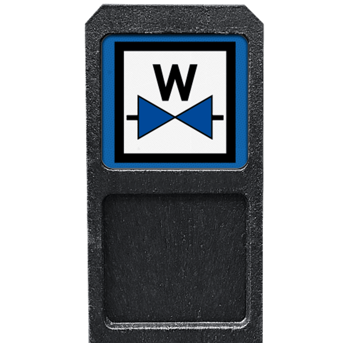 Aanwijspaal hoofd waterafsluiting reflecterend online kopen