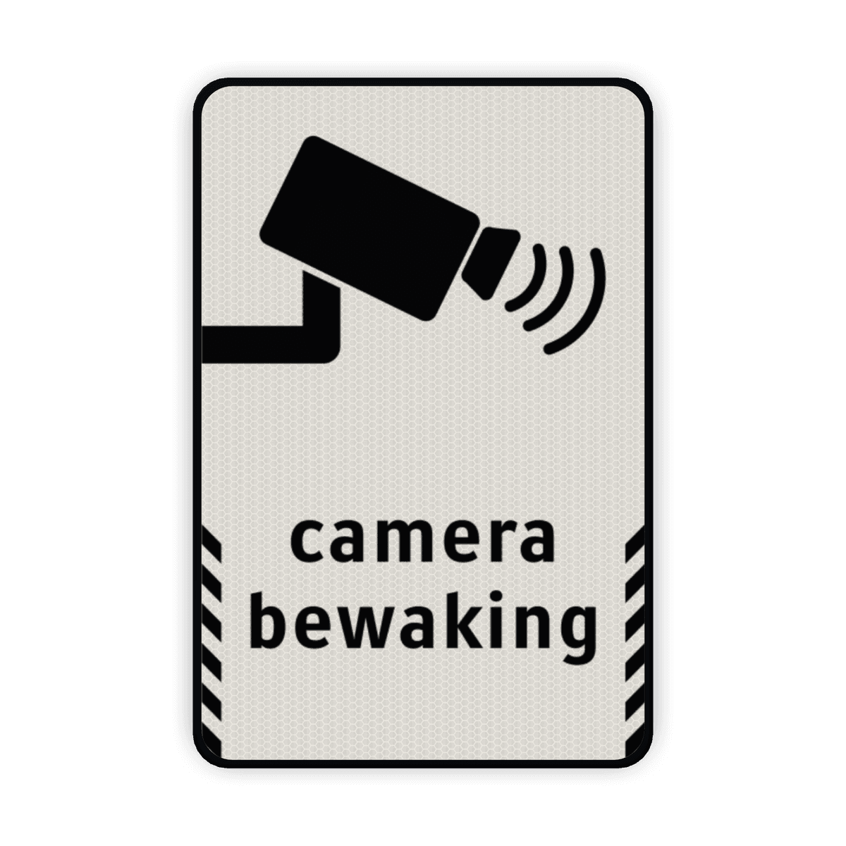 Verkeersbord met standaard camerabewaking pictogram kopen? Bestel!