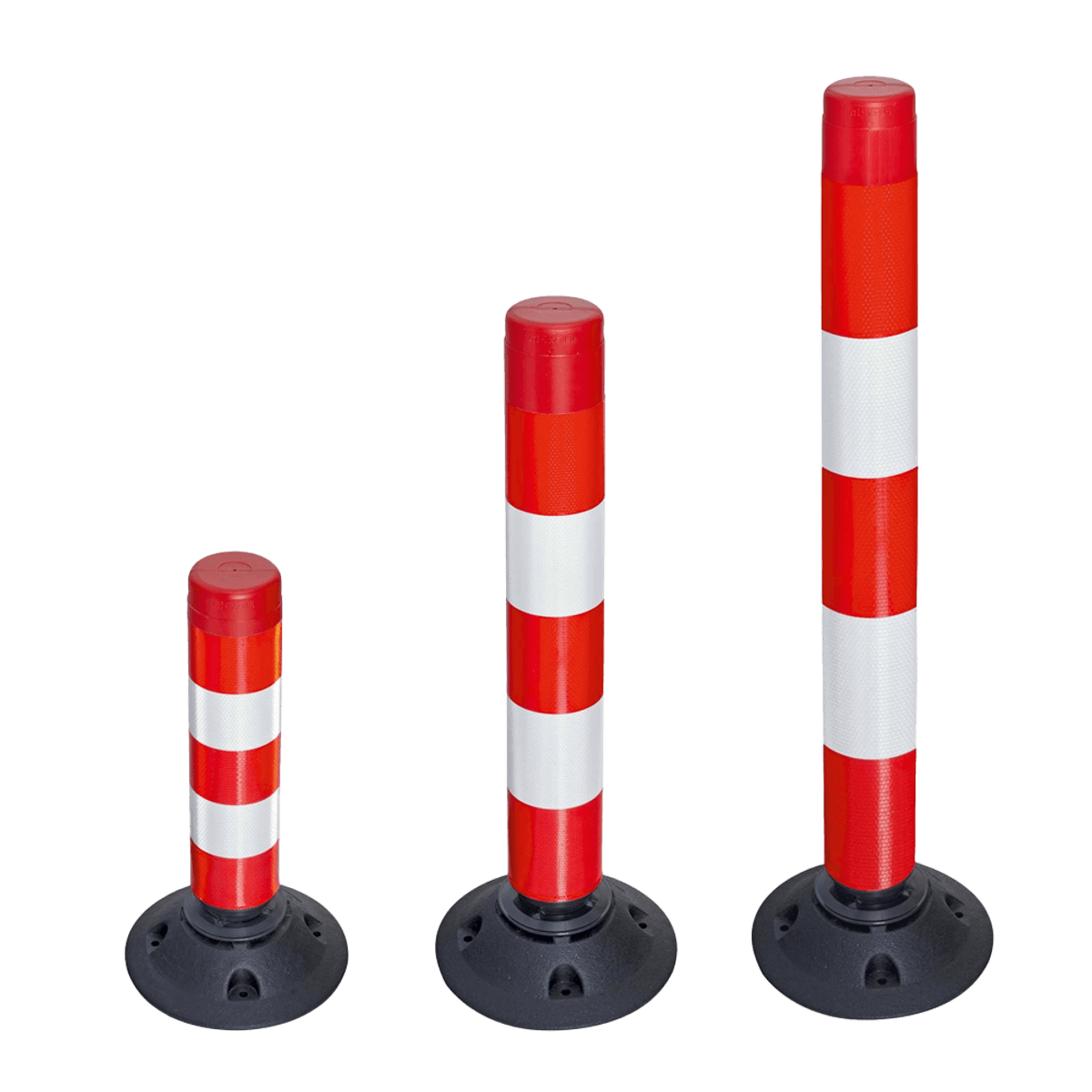 Overrijdbare rijbaanscheiding paaltjes reflecterend kopen