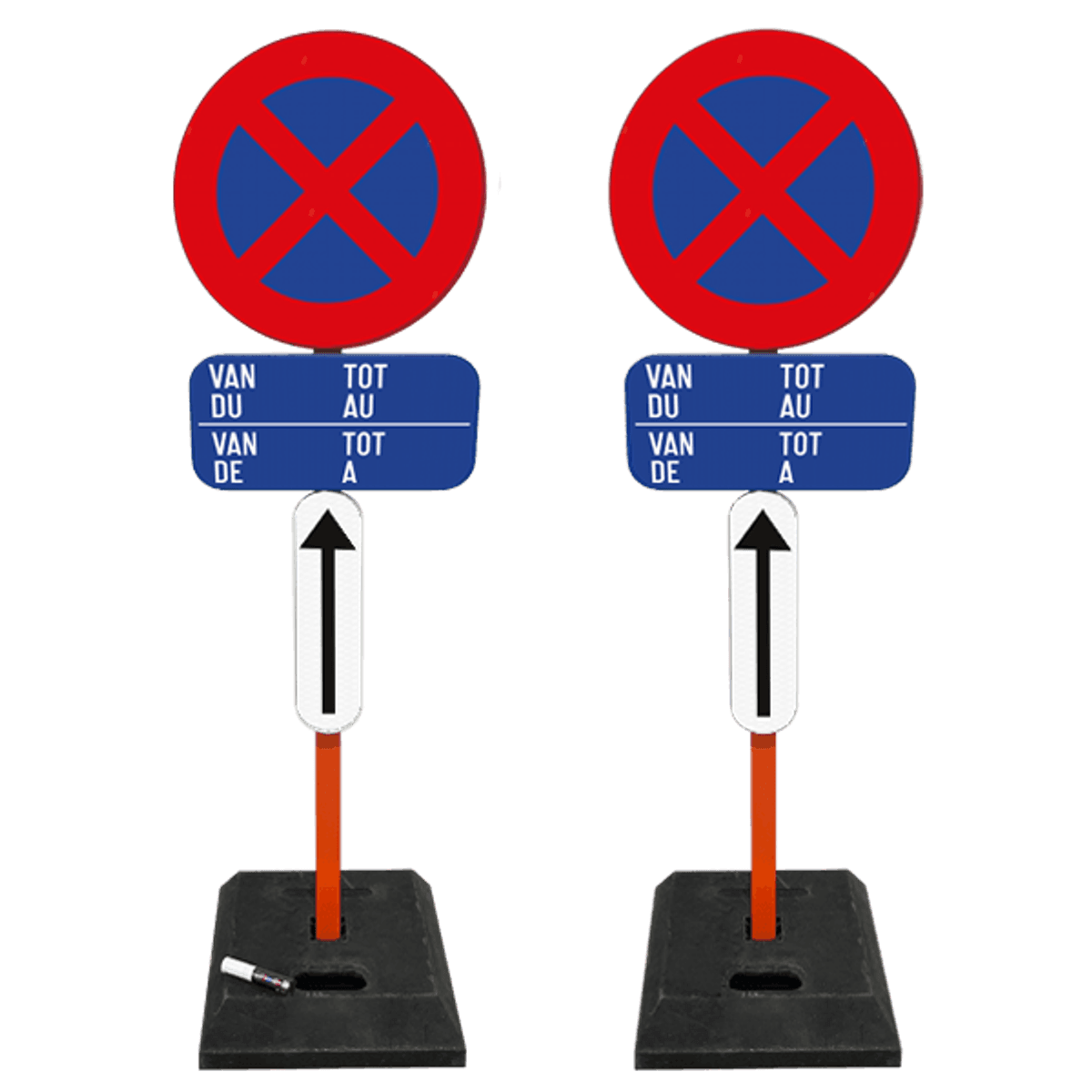Tijdelijk Parkeerverbod nodig? Bestel je complete set hier online!