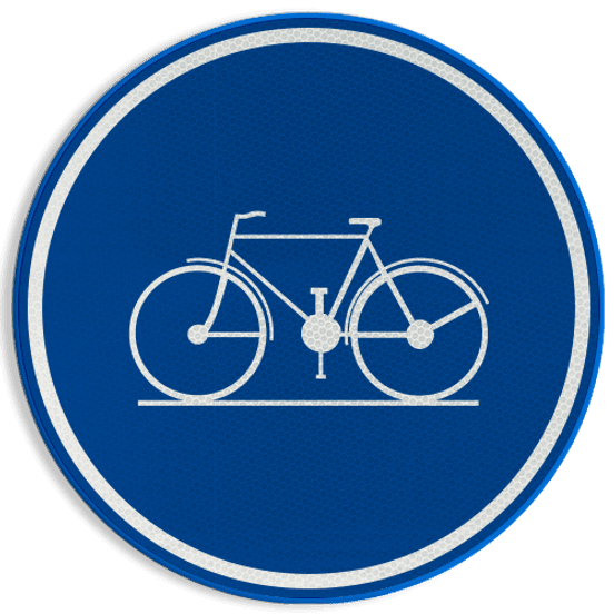 Gebodsbord D07 Verplicht Fietspad Kopen? Bestel hier!>>