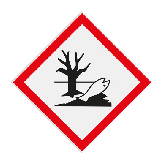 Pictogram GHS09 - Milieugevaarlijke stoffen | Informatiebord.nl