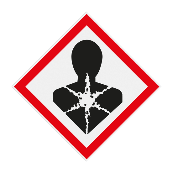 Pictogram GHS09 - Lange termijn gezondheidsgevaarlijke stoffen