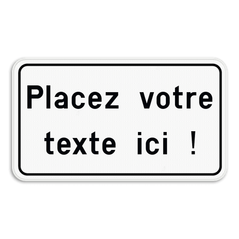 Panneau de texte avec cadre moderne - Panneaux de textes - Panneaux d ...