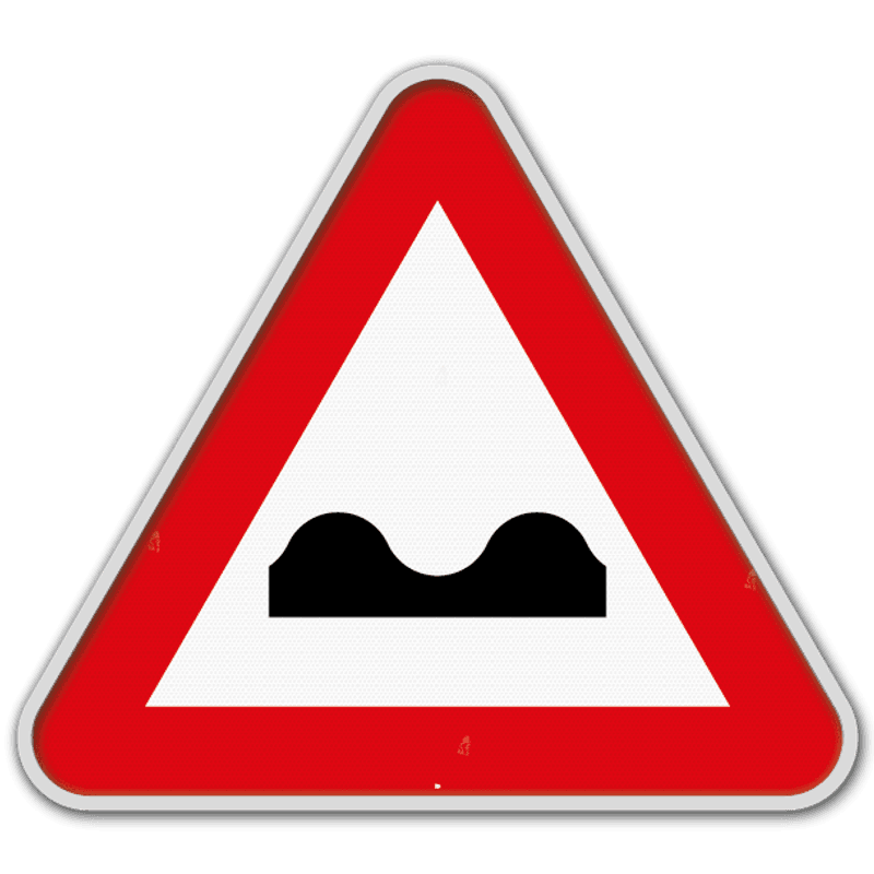 Achetez un panneau routier G2000 A13 Cassis ou dos d'âne