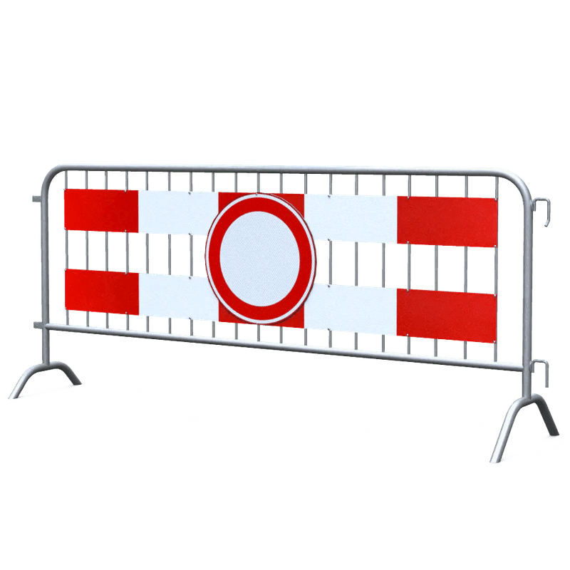 Dranghek staal met aluminium stroken en RVV C01 klasse 3 online kopen