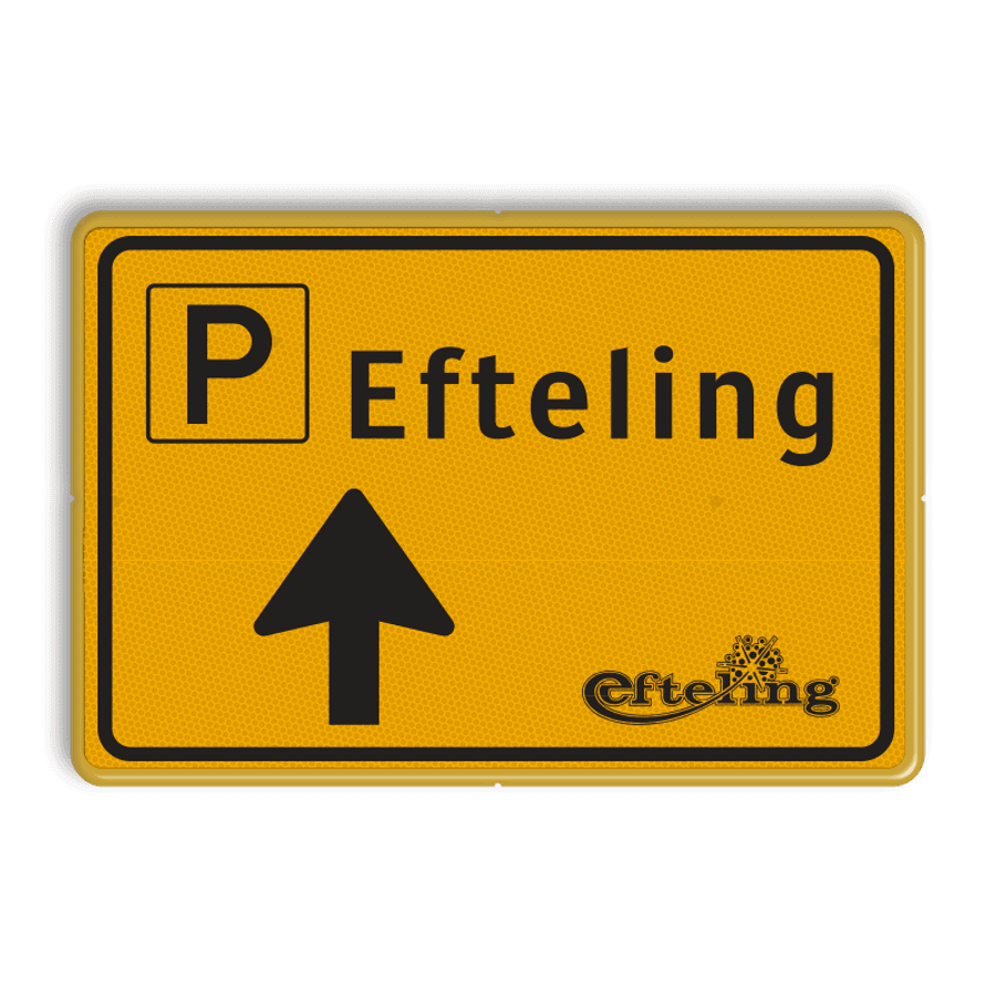 Tijdelijk verkeersbord omleiding reflecterend in huisstijl kopen