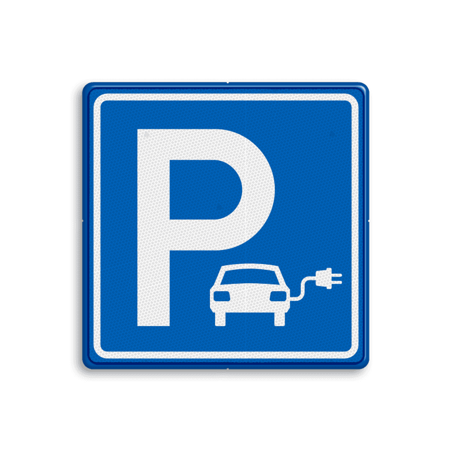 Parkeerbord elektrische auto kopen? Bestel nu! | Informatiebord.nl