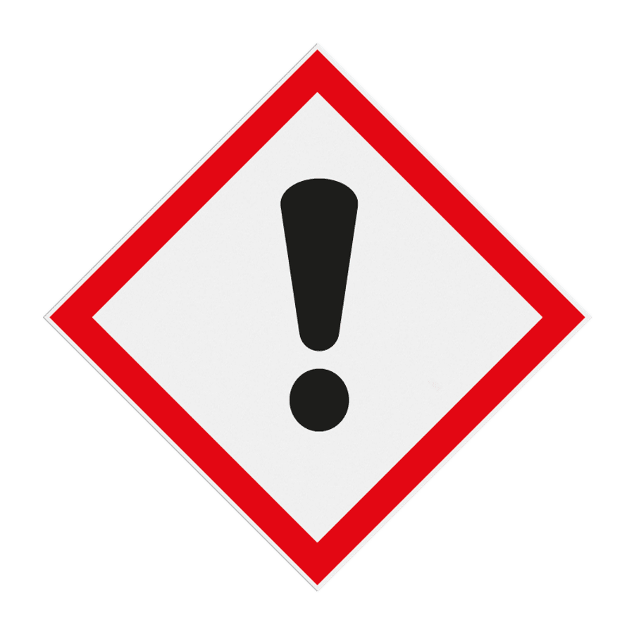 GHS-bord of sticker Gevaar schadelijke / irriterende stoffen kopen?