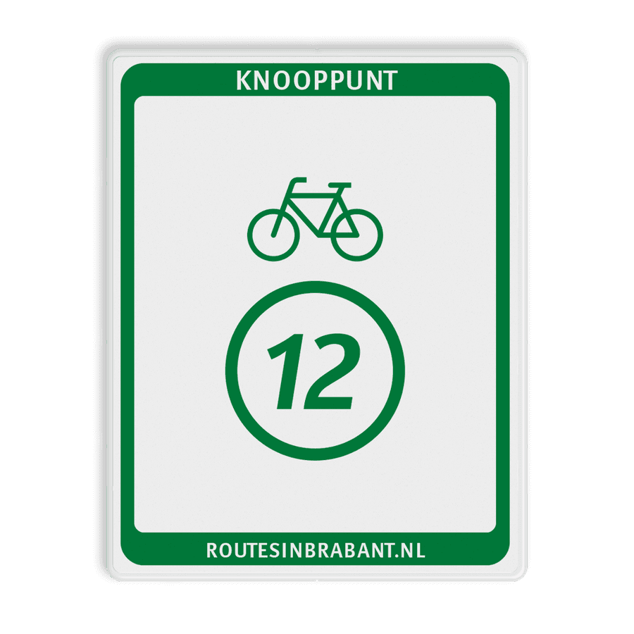 Knooppunt Knp fietsroutebord 300x380mm nodig? Bestel hier
