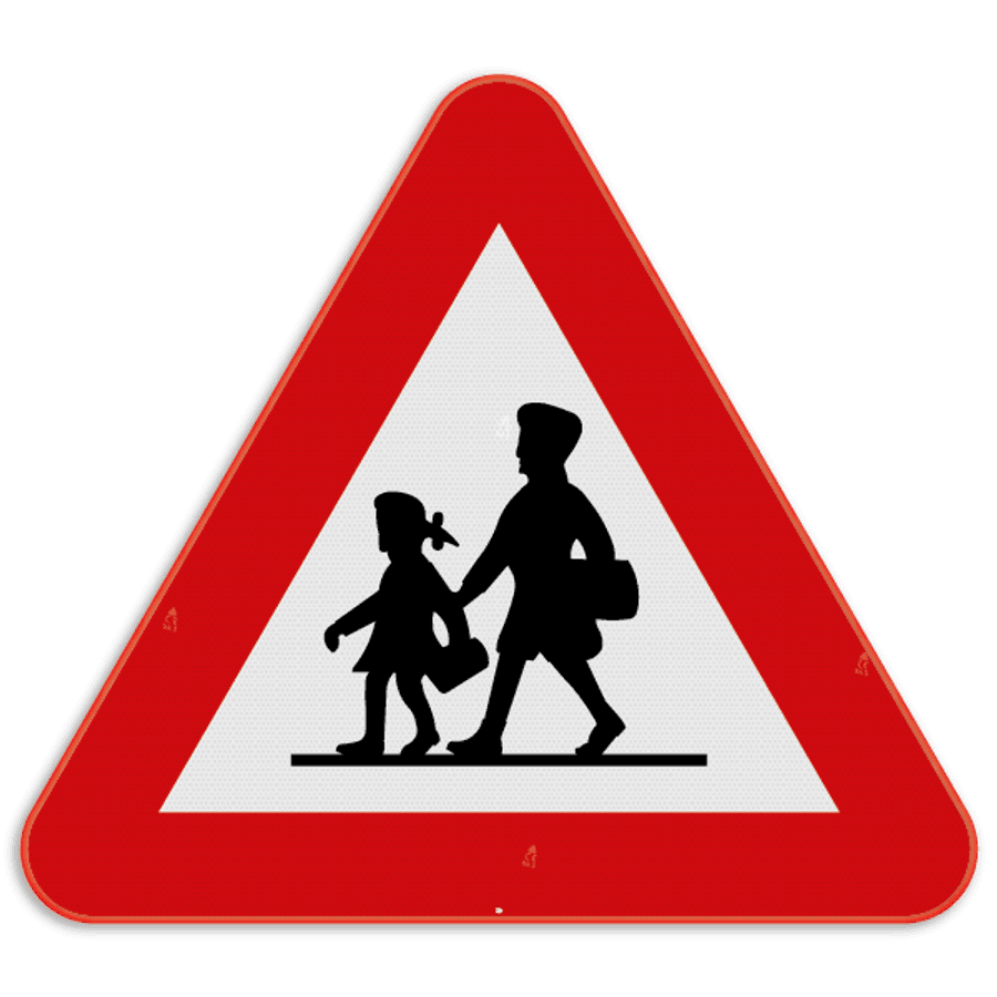Verkeersbord A23 Opgelet kinderen Kopen? Bestel hier online!