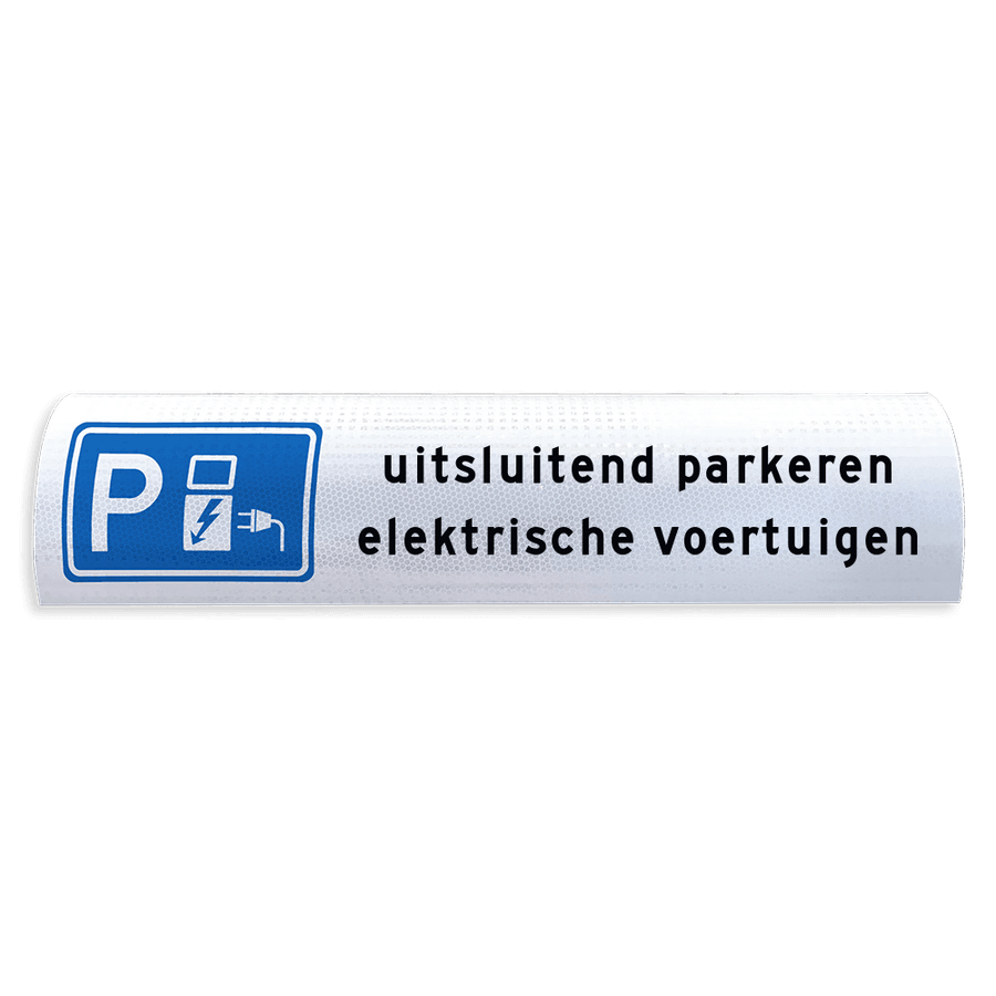 Parkeerbord elektrische voertuigen voor op biggenrug kopen