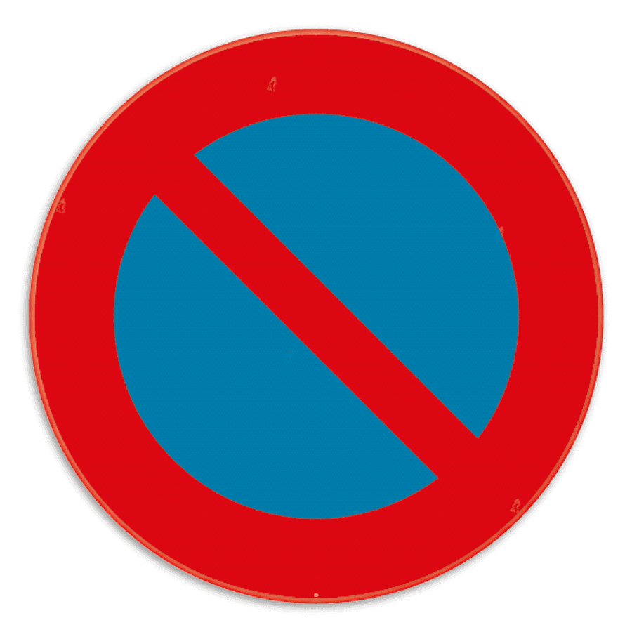 Verkeersbord E1 Parkeerverbod Kopen? Bestel hier online!