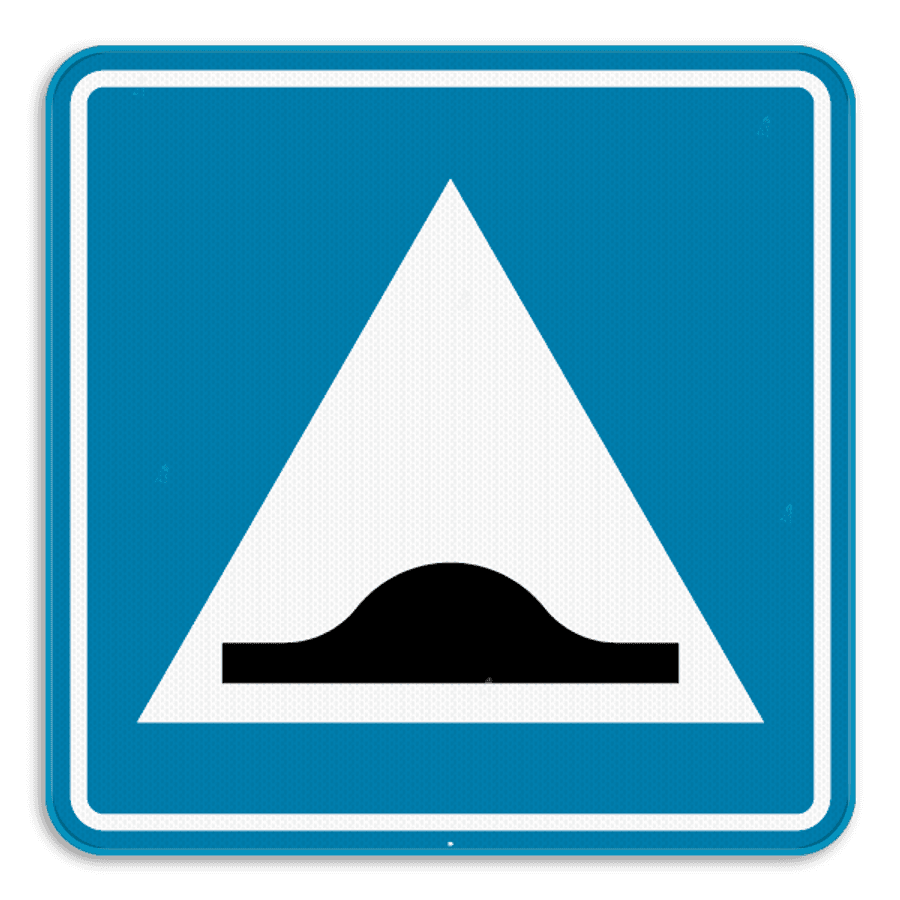 Verkeersbord F87 vluchtheuvel Kopen? Bestel online hier!