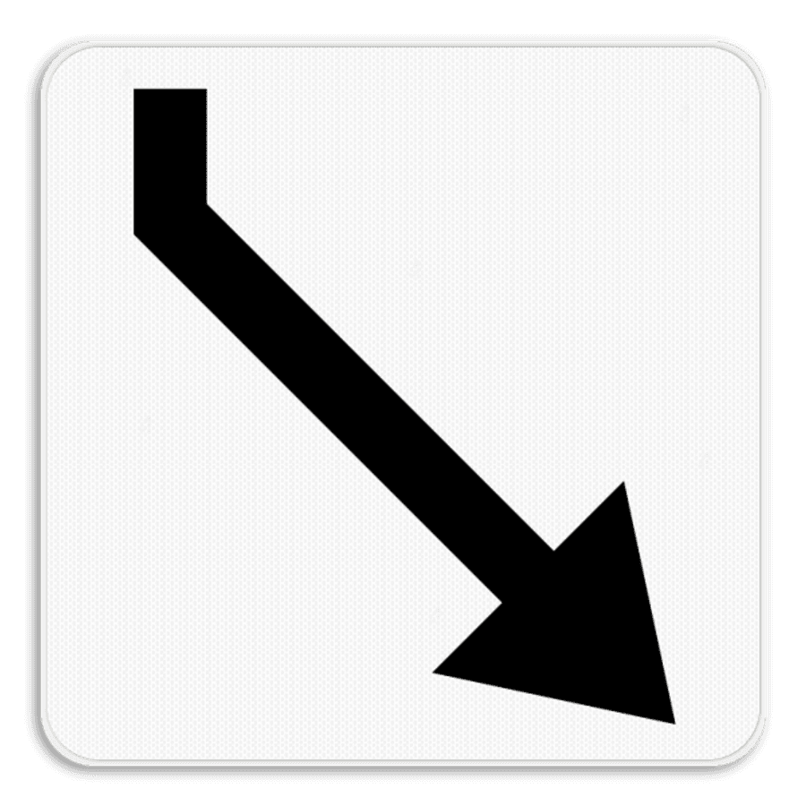 Betekenis Verkeersbord GXI - Afrit. | Verkeersbord.be