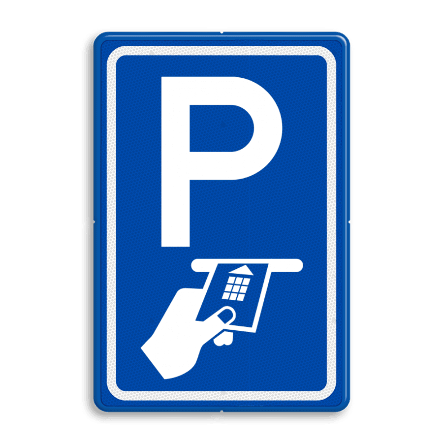 Betekenis Verkeersteken BW112 - Betaald parkeren | Informatiebord.nl