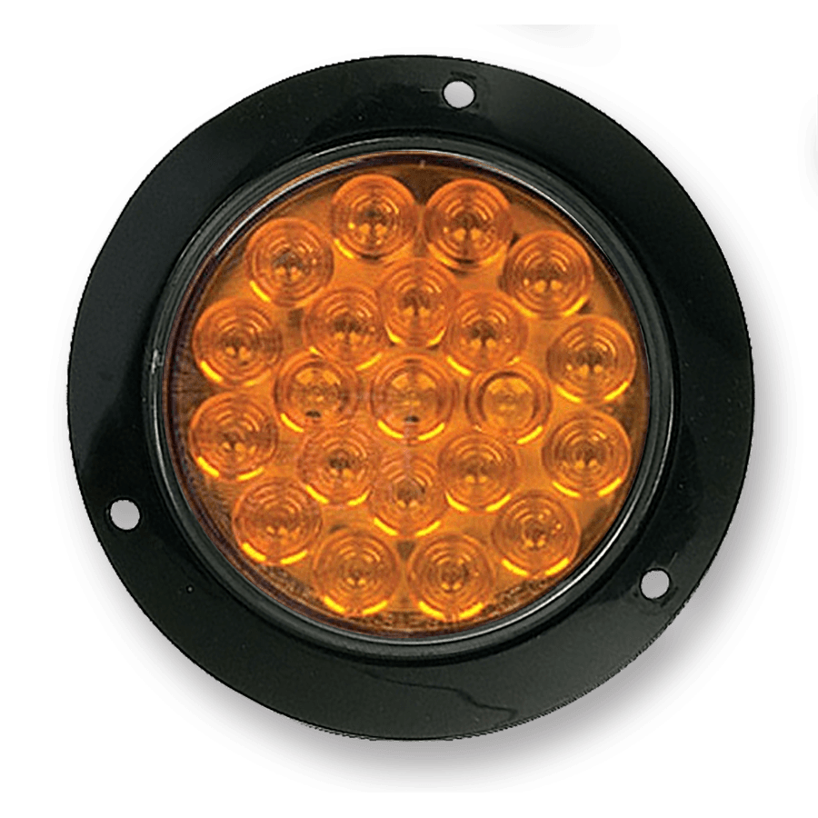 Losse LED-lamp amber rond 10cm voor inbouw kopen? Bestel hier!