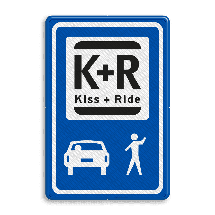 Kiss + Ride bord kopen? Verkeersbord K+R | Bestel hier!