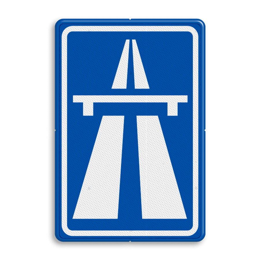 Verkeersbord RVV G01 begin Snelweg kopen? Bestel hier!