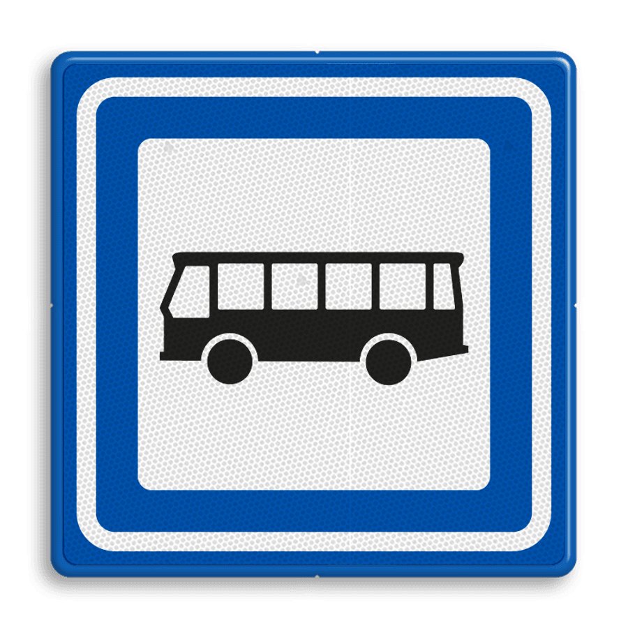 Verkeersbord RVV L03b Stopplaats bushalte kopen? | Bestel hier!