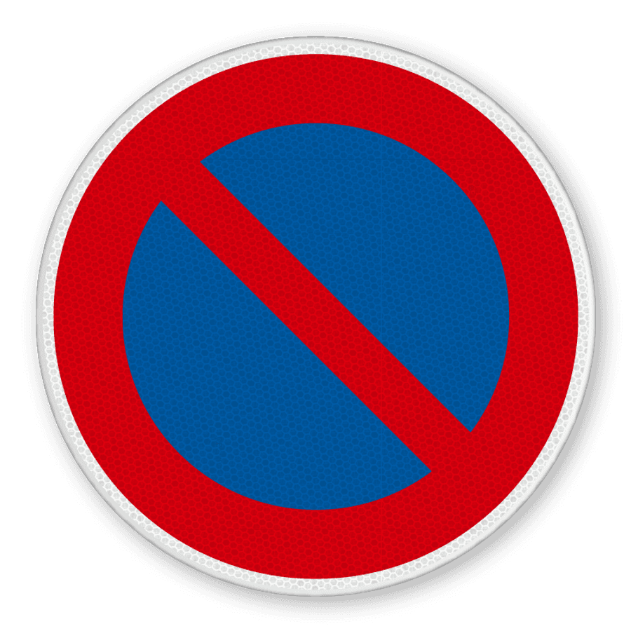 Verkehrsschild 286-50 - Hier gilt eingeschränktes Halteverbot ...