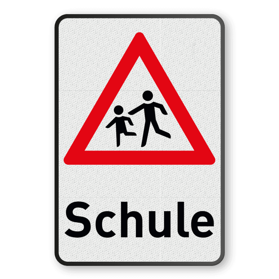 Verkehrsschild 136-10t - Achtung, Kinder! Schule - Offizielle deutsche ...