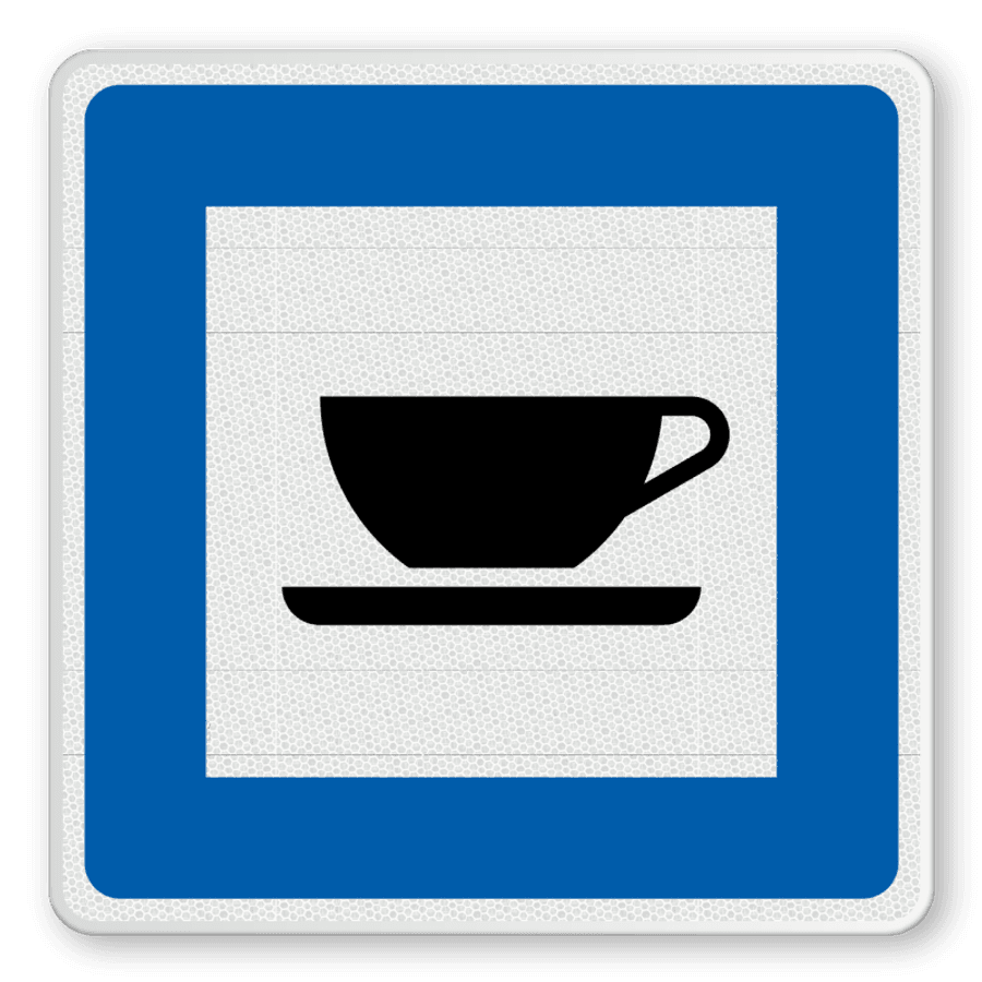 Verkehrszeichen Autobahnkiosk kaufen? | Hier bestellen!