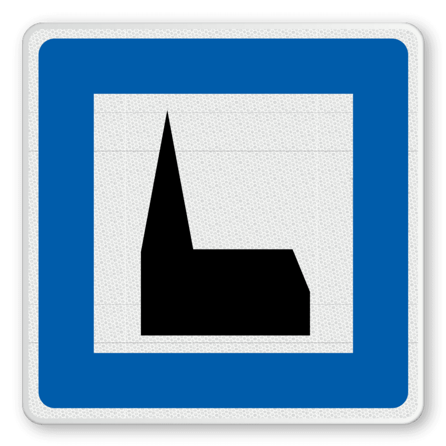 Verkehrszeichen Autobahnkapelle kaufen? | Hier bestellen!