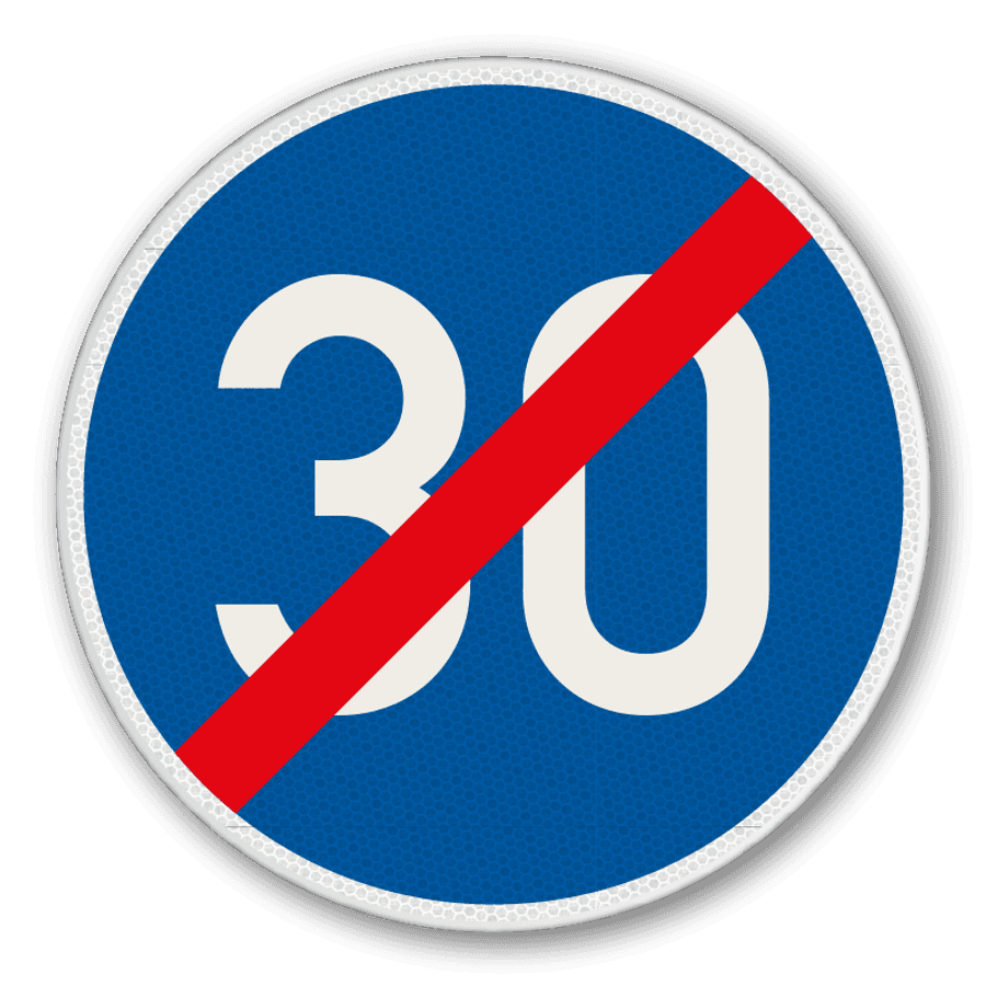 Verkehrsschild 279 30 Ende Der Vorgeschriebenen verkehrsschild-279-30-ende-der-vorgeschriebenen