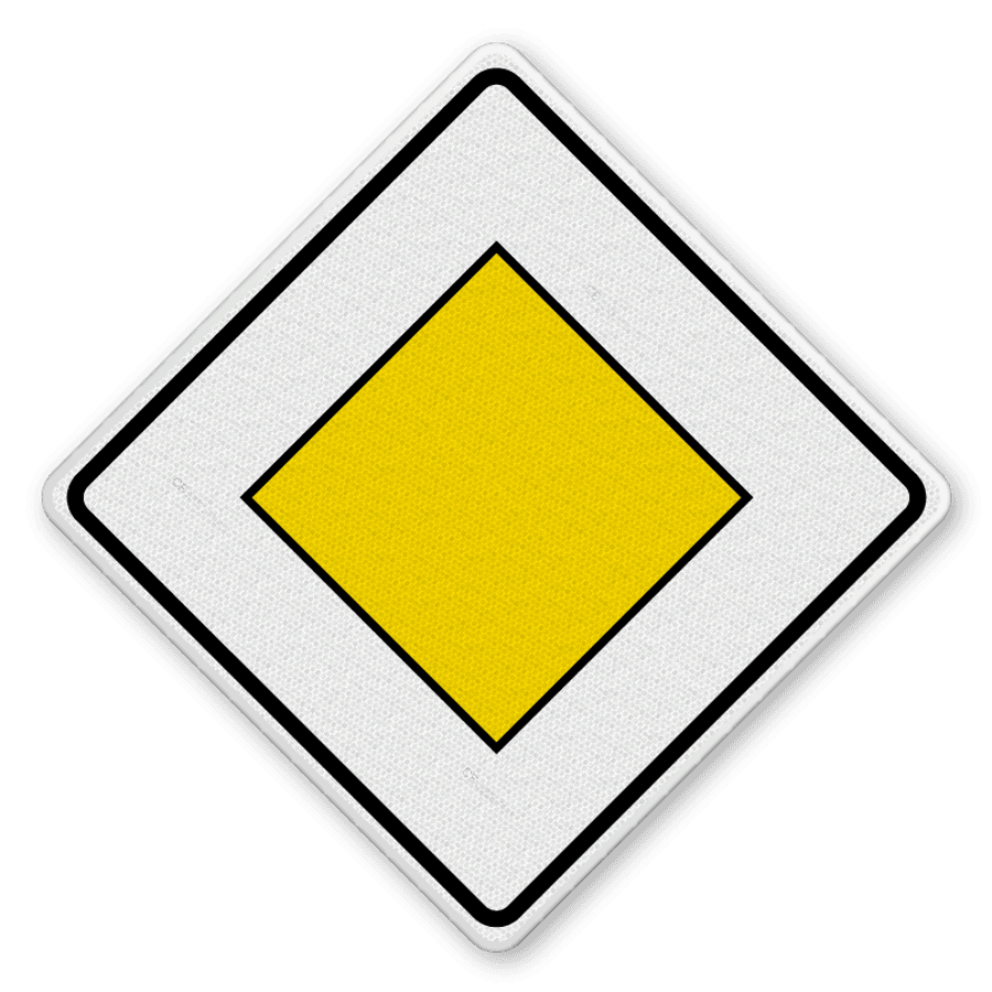 Verkehrszeichen Vorfahrtstraße kaufen? | Hier bestellen!