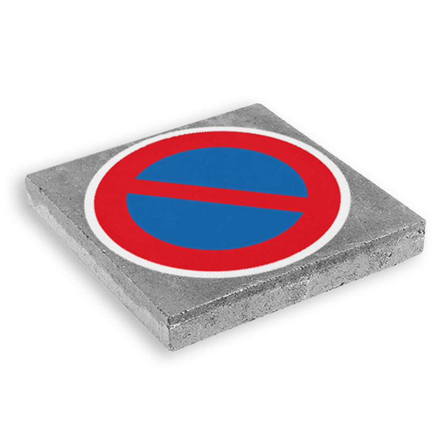 Symbolplatten aus Beton mit Piktogramm Halteverbot hier kaufen?