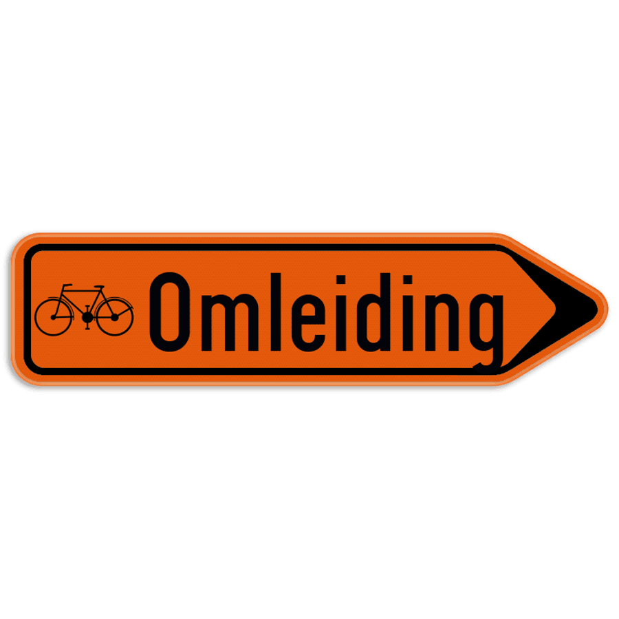 Verkeersbord SB250 F41 | Omleiding Fietsers Rechts Kopen