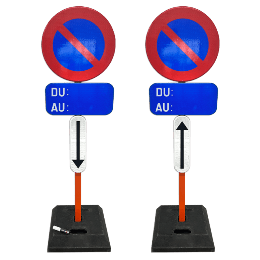 Kit de panneaux d'interdiction de stationnement⎟Commandez maintenant