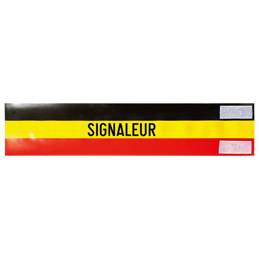 Besoin d'un brassard de signaleur ? Commandez ici
