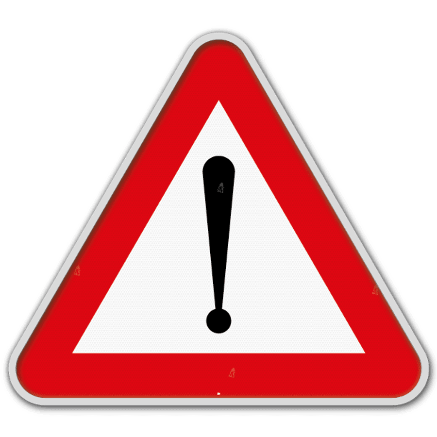 Signification Panneau de signalisation A51 - Danger non défini par un ...