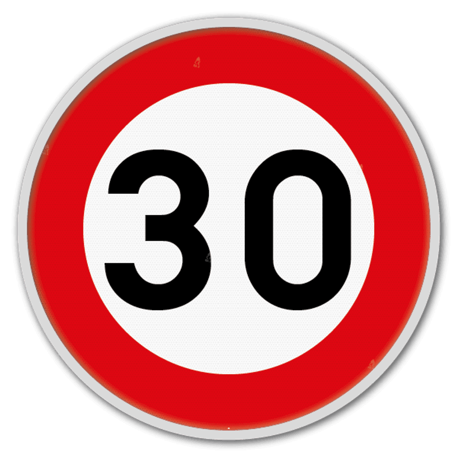 Achetez un panneau routier G2000 C43 Vitesse maximale 30km/h ?z