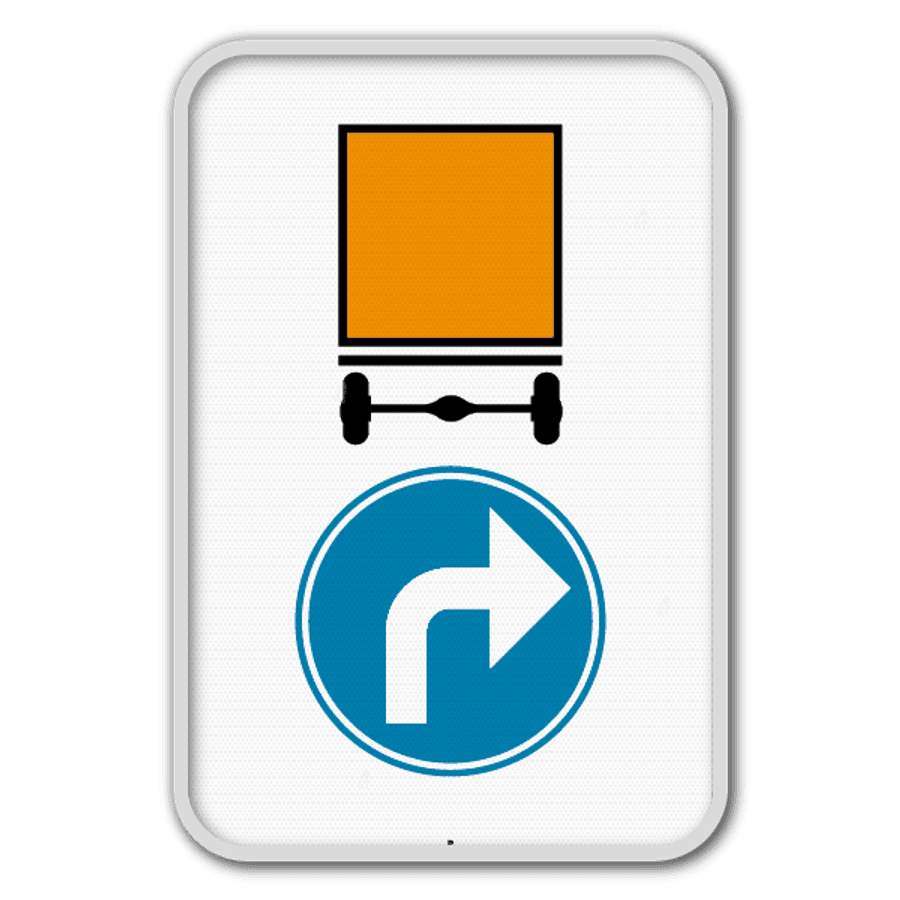 Achetez un panneau G2000 D4 Obligation pour les transports risqués