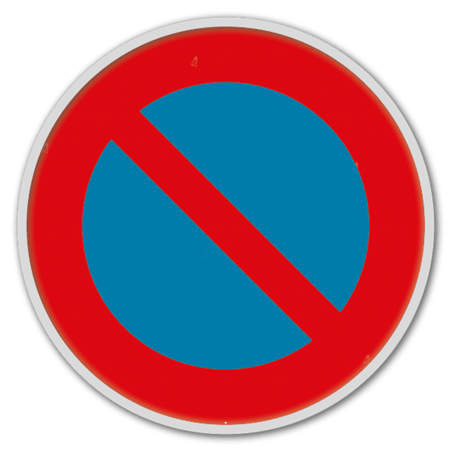 Signification Panneau de signalisation E1 - Stationnement interdit