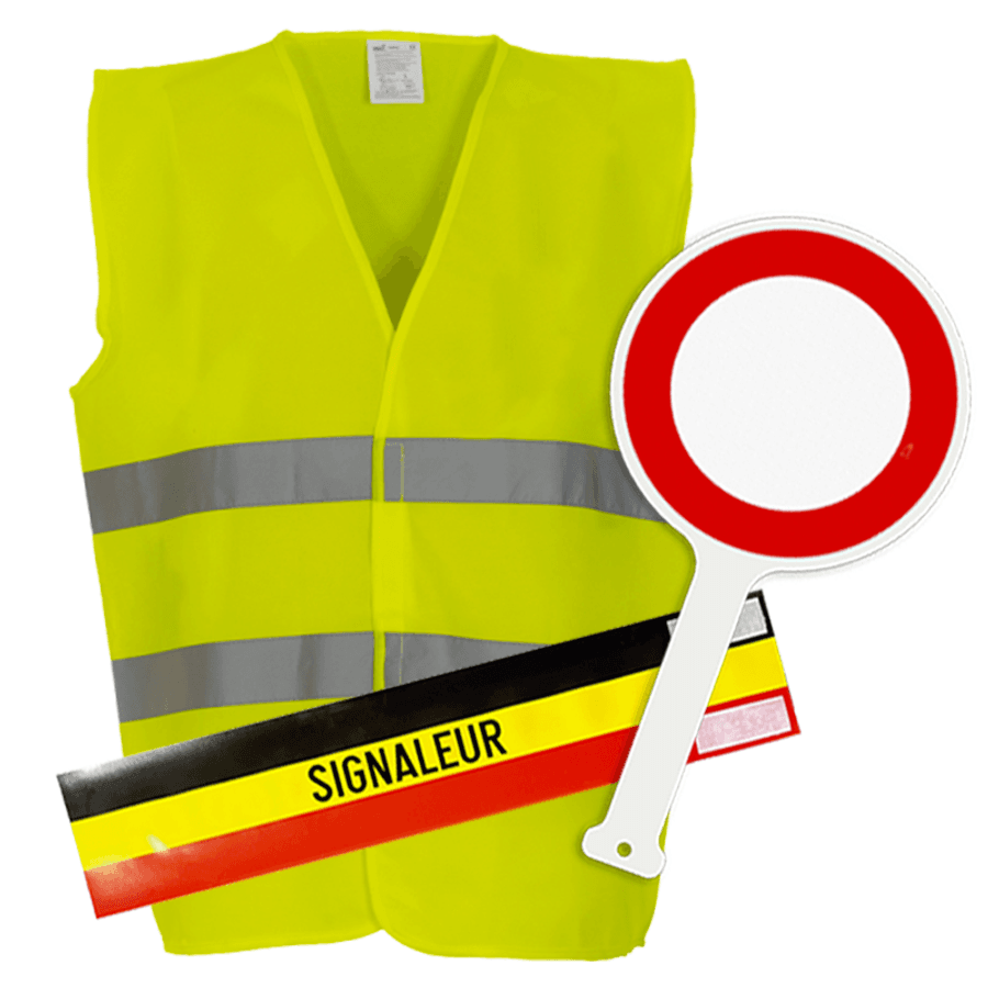 Le paquet de Seingever est nécessaire ? signe de brigadier, gilet et ...