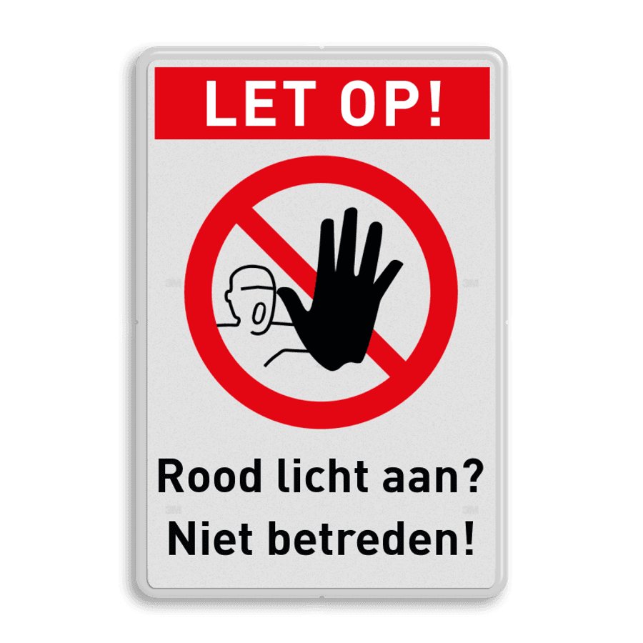 Bord toegang verboden met 1 pictogram en tekst nodig? Bestel hier!
