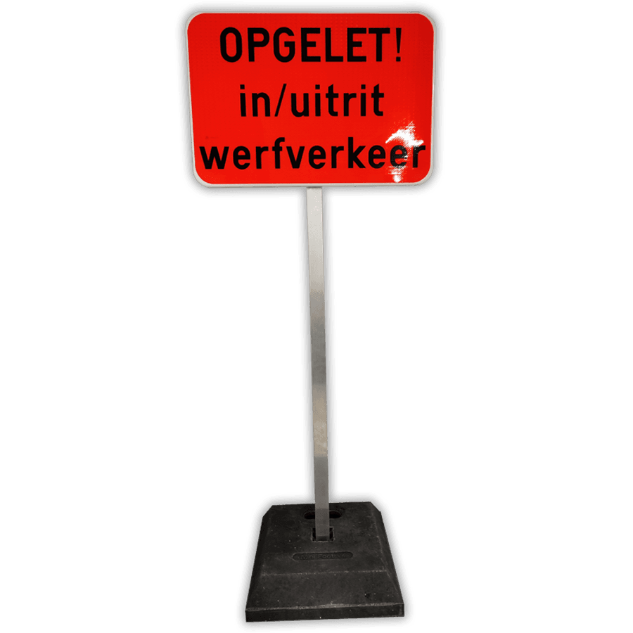 Complete in/uitrit set nodig? Bestel hier online! | Verkeersbord.be