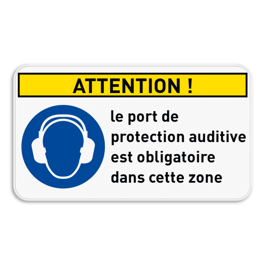 Achat Panneau de sécurité - Protection auditive obligatoire