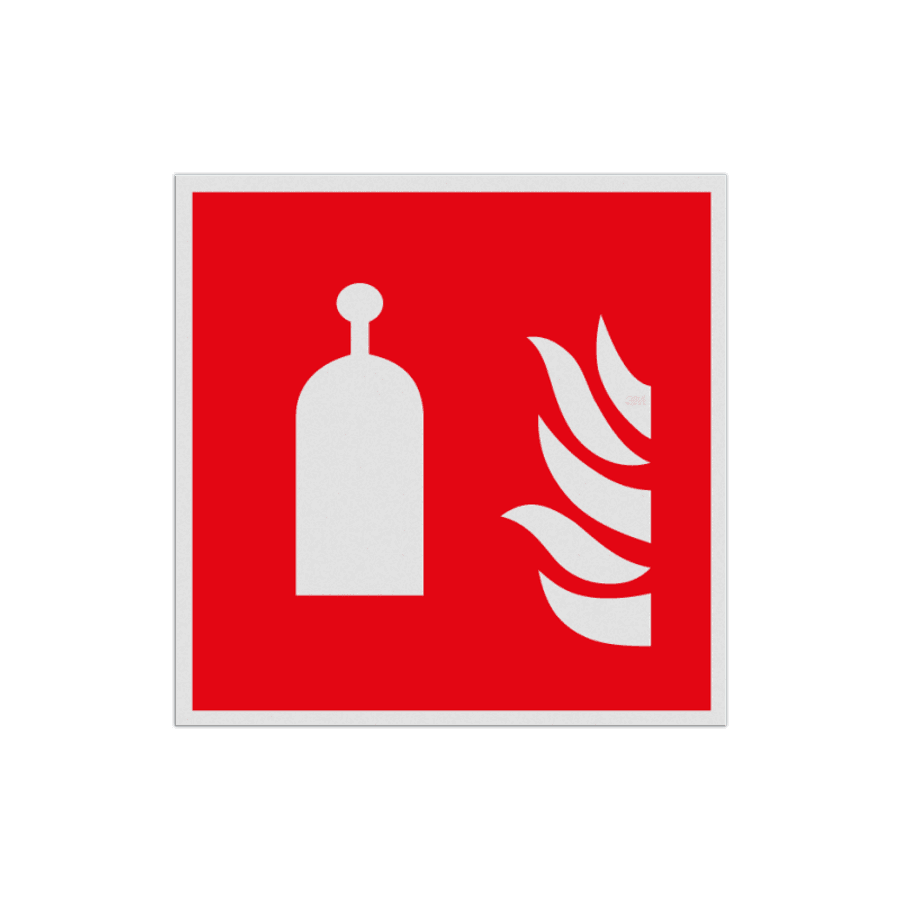 Veiligheidspictogram op afstand bestuurbare unit sticker kopen