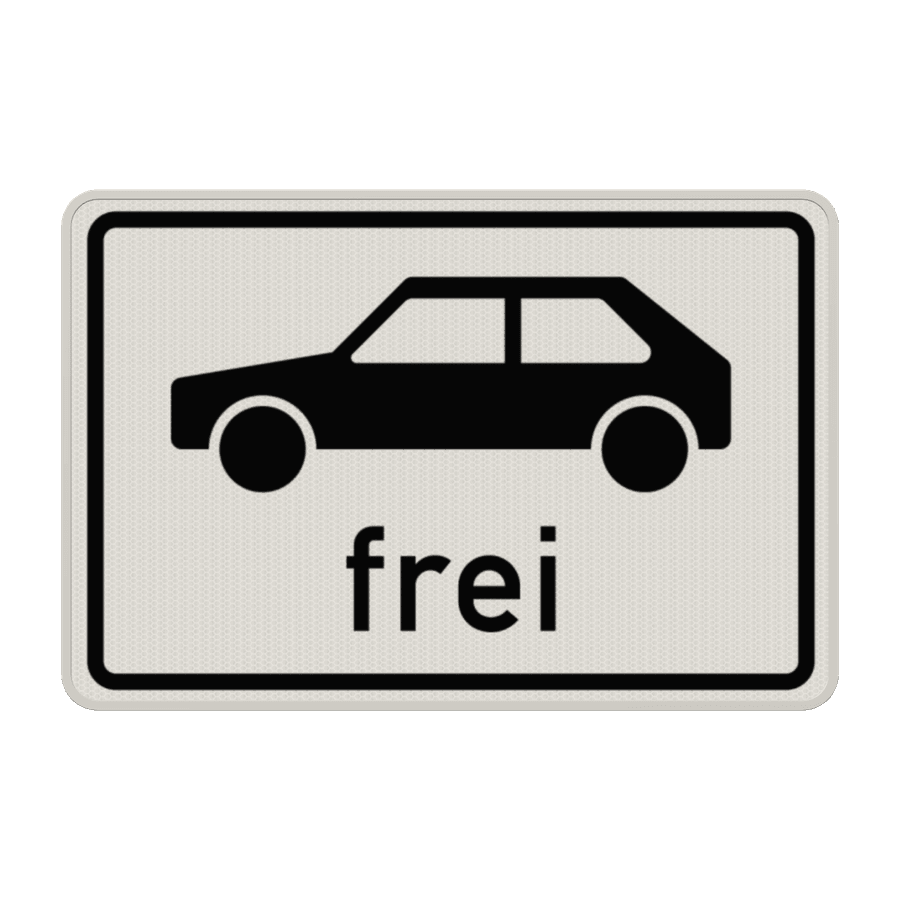 Bedeutung Verkehrsschild 1024-10 - Personenkraftwagen frei