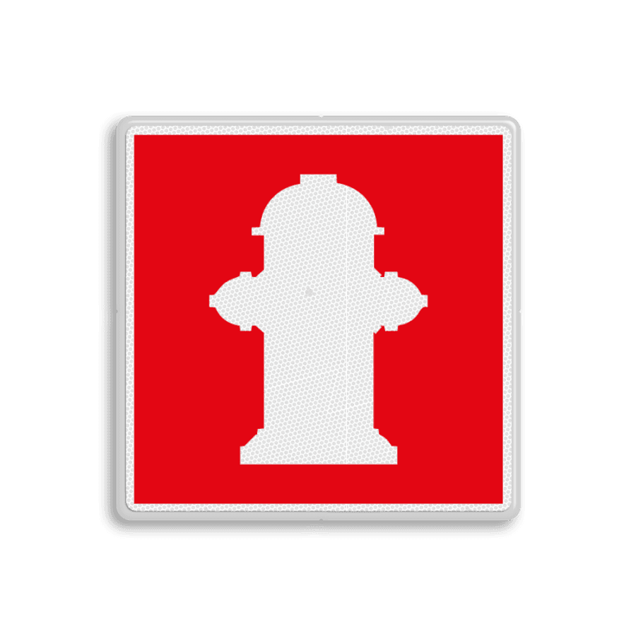Brand bord met brand pictogram brandkraan of Fire Hydrant kopen?