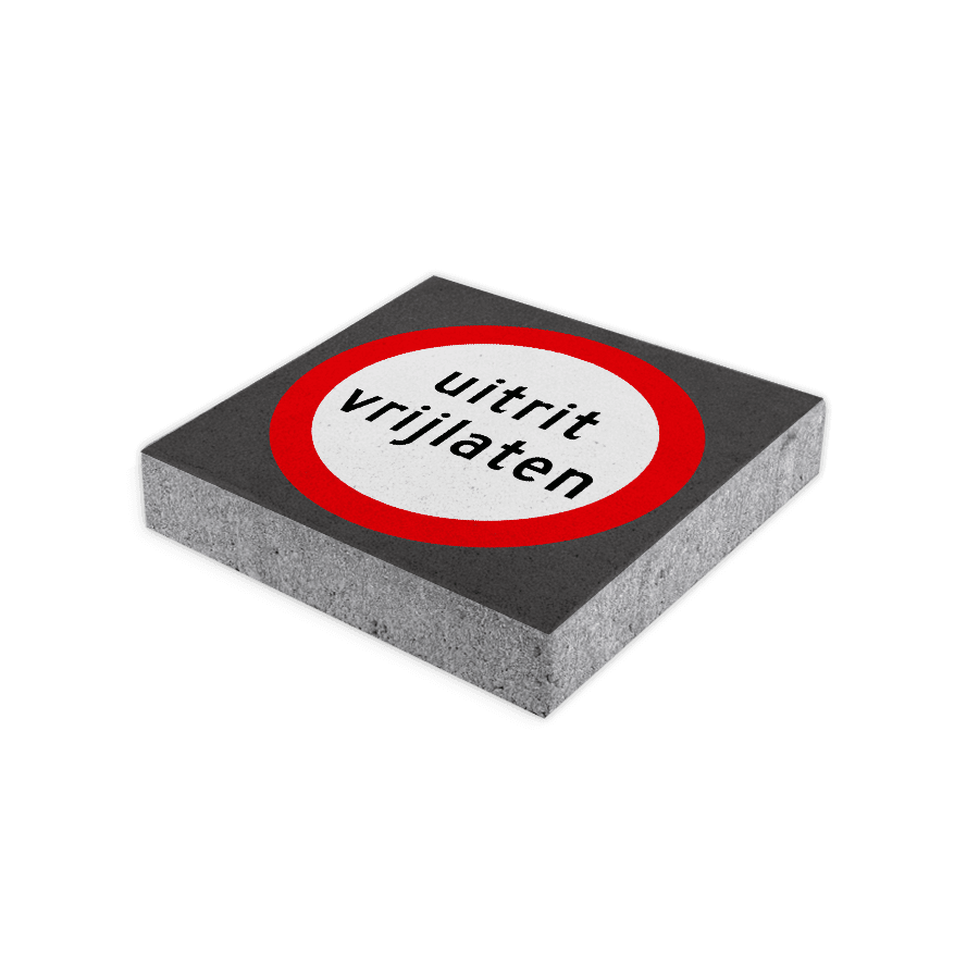 Uitrit vrijlaten tegel anti-slip 30x30cm online kopen