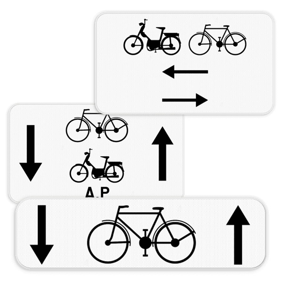Onderborden M serie Kopen? Officiële fietsborden bij Verkeersbord.be